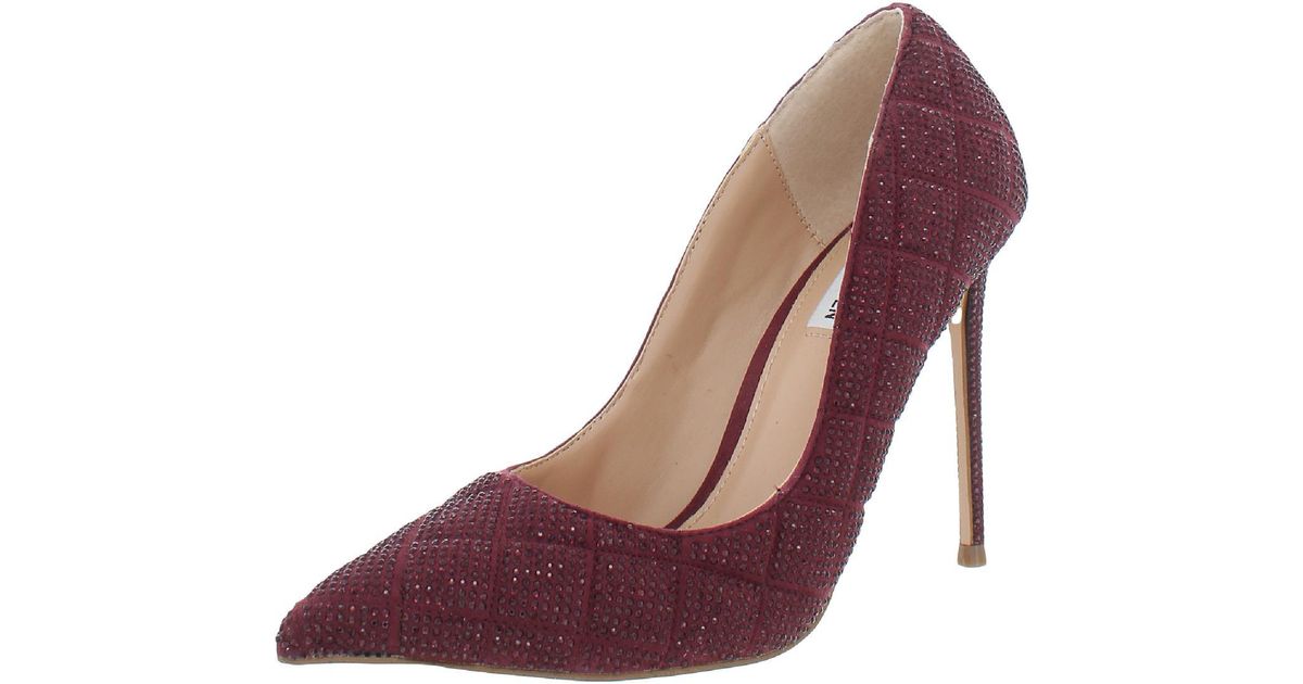 Steve Madden Vala Stilettos Pointed Toe Pumps In Brown Lyst