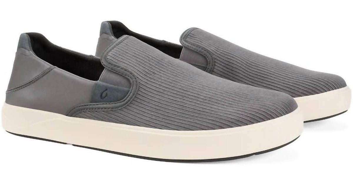Olukai Lae'Ahi Kapa Sneaker in Gray for Men | Lyst
