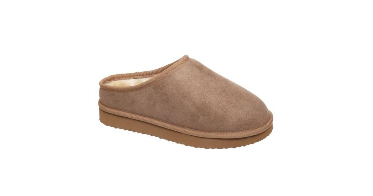 Miami Shoe Winter Dreamin' Mule in Brown | Lyst