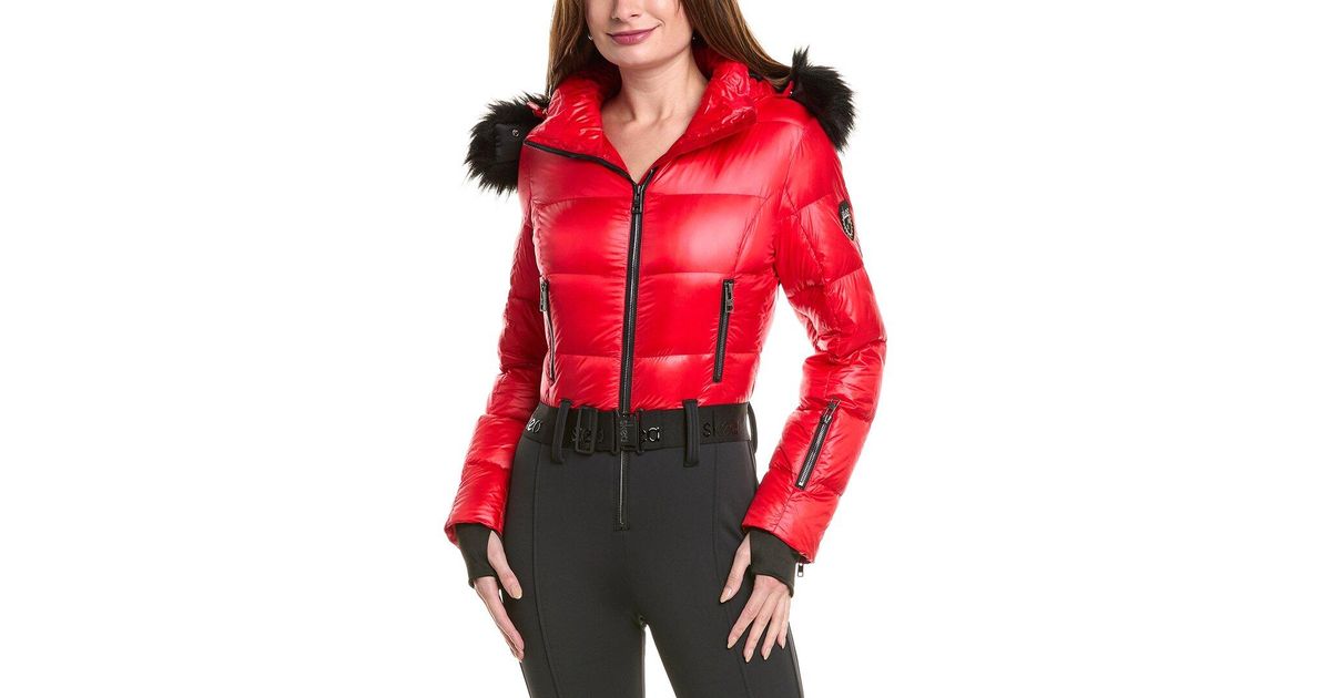 SKEA Aria One-Piece Suit in Red | Lyst