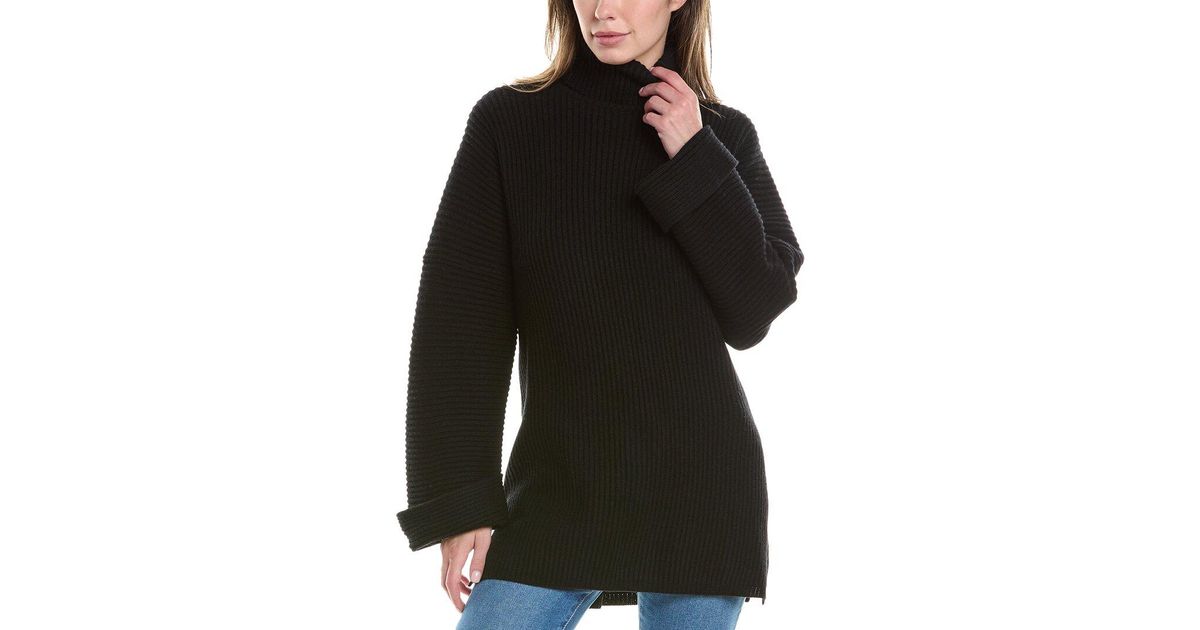 Max Mara Dula Wool & Cashmere-blend Sweater in Black | Lyst