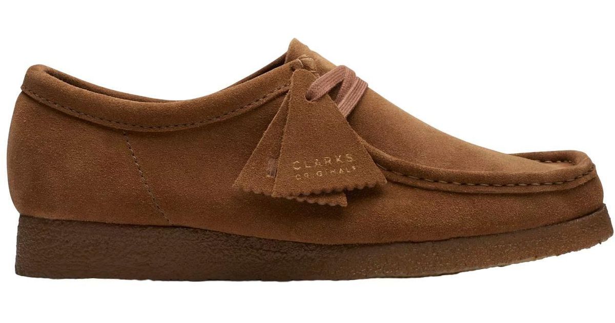 Clarks Wallabee Loafer in Brown for Men | Lyst
