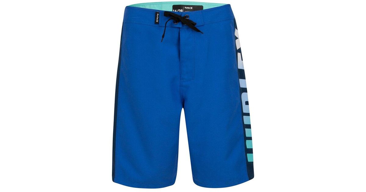 Hurley Colorblocked Board Short in Blue for Men | Lyst