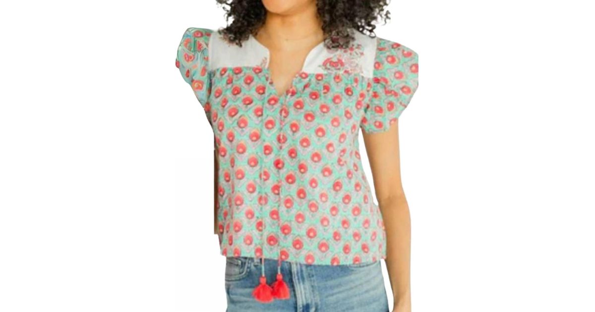 Victoria Dunn Piper Blouse | Lyst