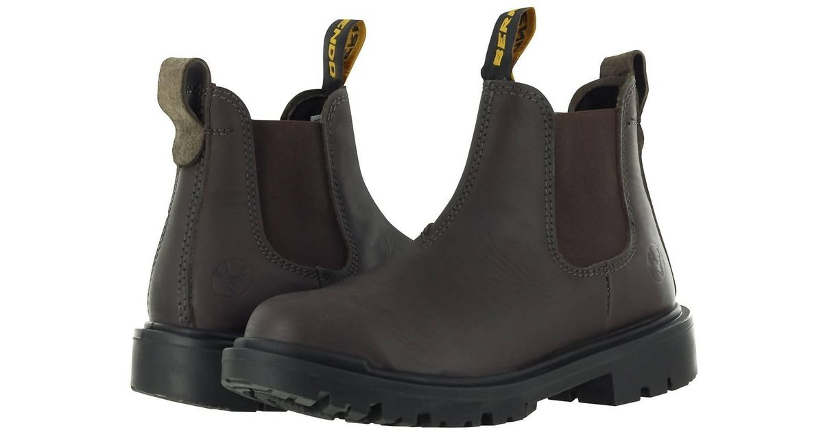 Berrendo Steel Toe Work Boot in Black for Men | Lyst