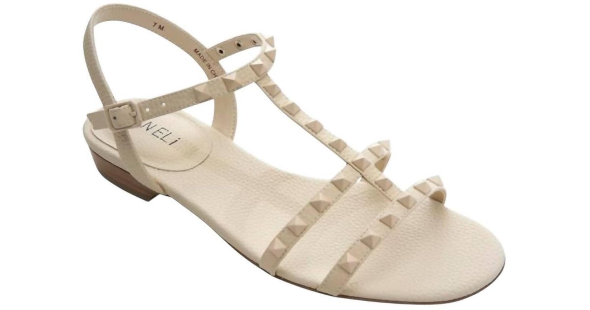 Vaneli Brunel Sandals in White | Lyst