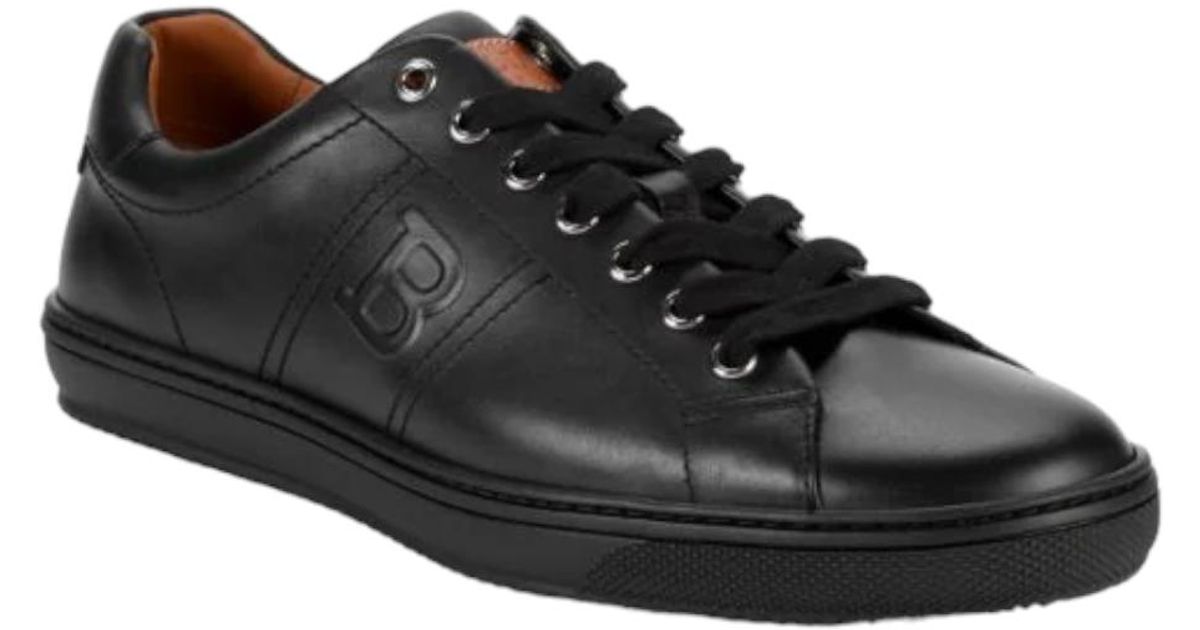 Bally Orivel 6240301 Leather Sneaker in Black for Men | Lyst