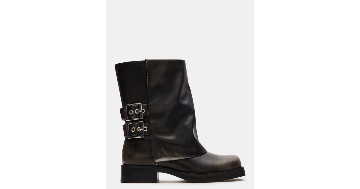 Steve Madden Dagger Distressed in Black | Lyst