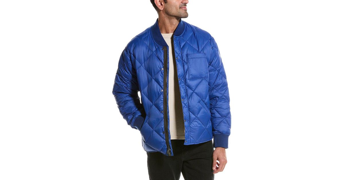 Todd Snyder Quilted Jacket in Blue for Men | Lyst
