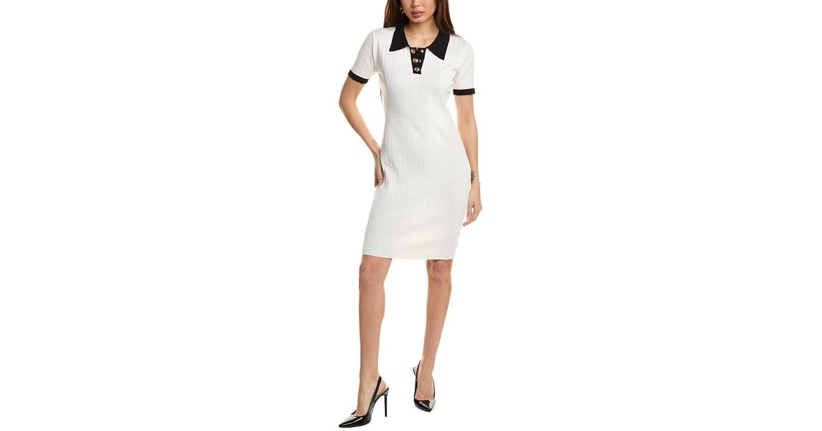 ANNA KAY Jinna Sweaterdress in White | Lyst