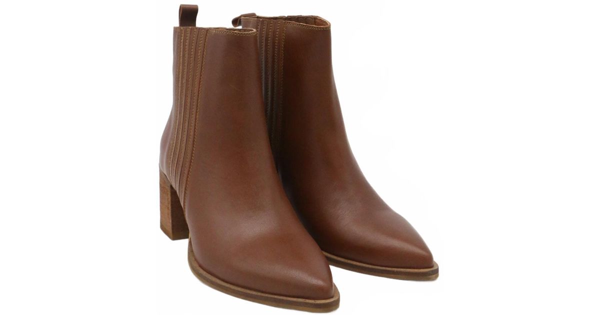 Stivali New York Stagecoach Boots in Brown | Lyst