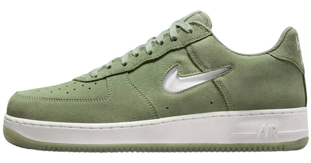 Nike Mossy Green Suede Air Force 1s for Men | Lyst