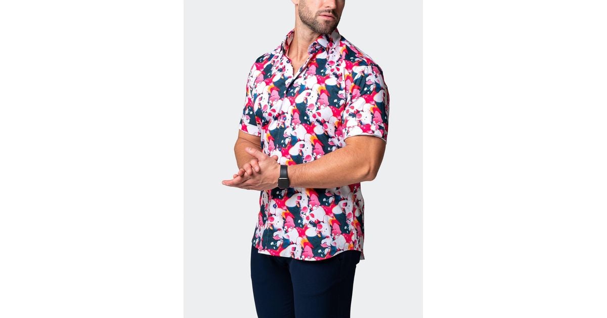 Maceoo Galileo Lune in Red for Men | Lyst