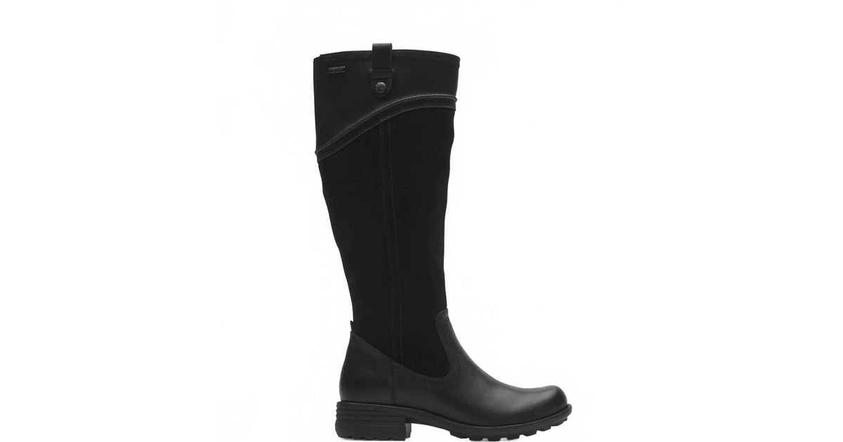 Cobb Hill Brunswick Tall Boot in Black | Lyst