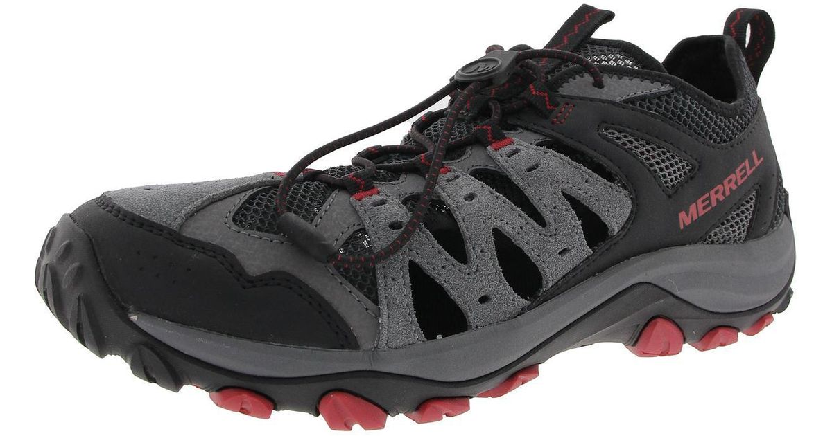 Merrell Accentor 3 Sieve Waterproof Mesh Hiking Shoes in Black for Men ...