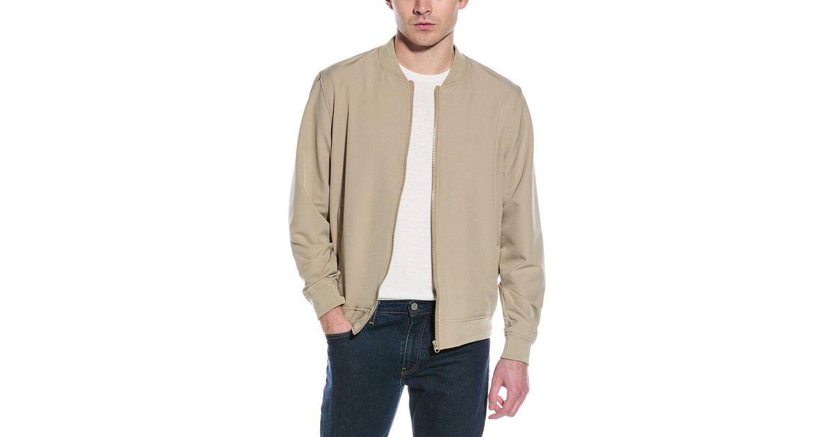 Sovereign Code Nate Bomber Jacket in Natural for Men | Lyst