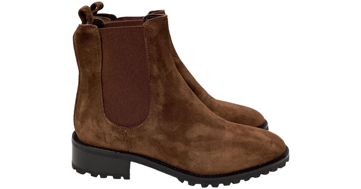 Manolo Blahnik Chelata Chelsea Boots in Brown | Lyst