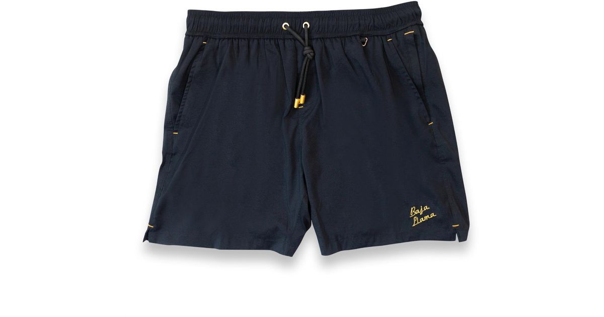 Baja Llama Fort Knox Swim Shorts in Blue for Men | Lyst