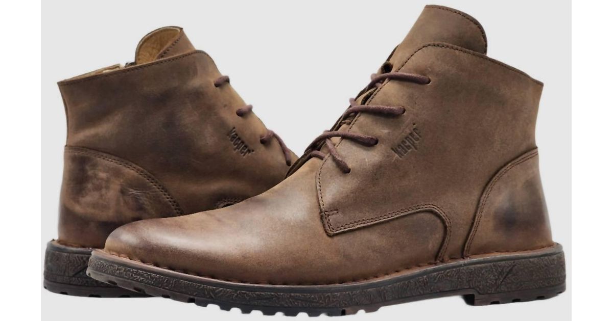 KCR Group Derby Boots in Brown for Men | Lyst