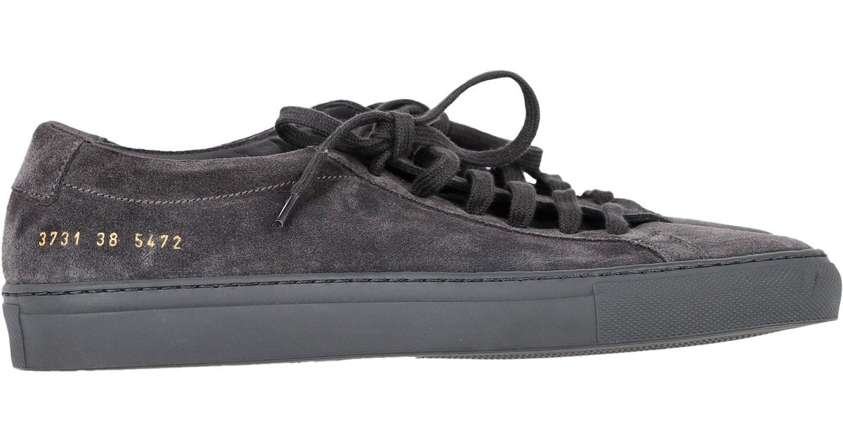 Common Projects By Achilles Sneakers in Black | Lyst