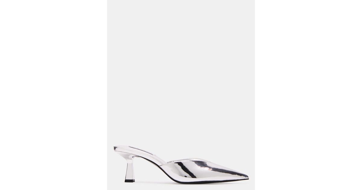 Steve Madden Mod Foil in White | Lyst