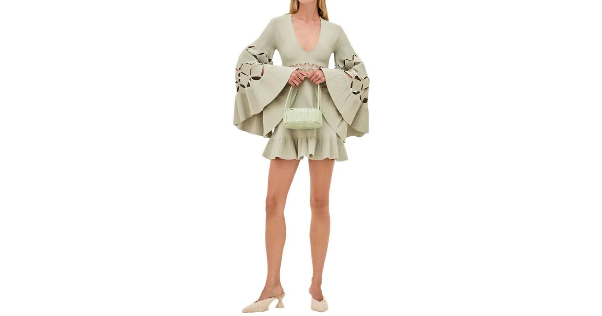 Alexis Linden Dress in Natural | Lyst