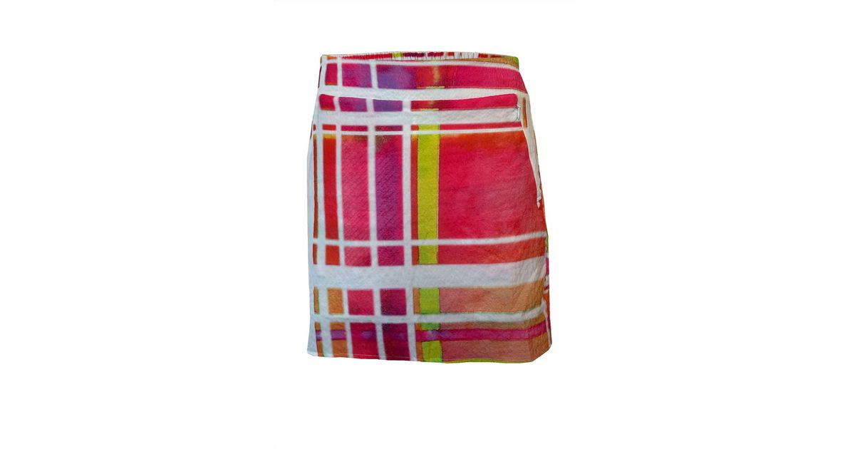 Ethyl Summer Skort in Red | Lyst