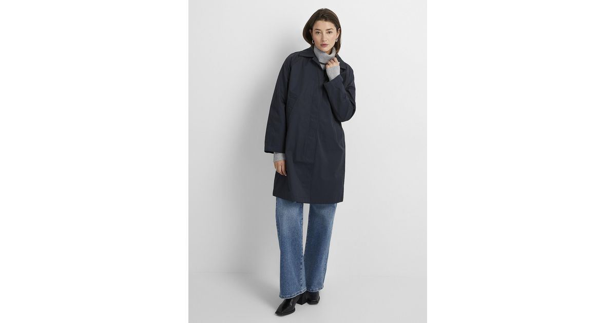 Part Two Ettie Sleek Trench Coat in Blue | Lyst