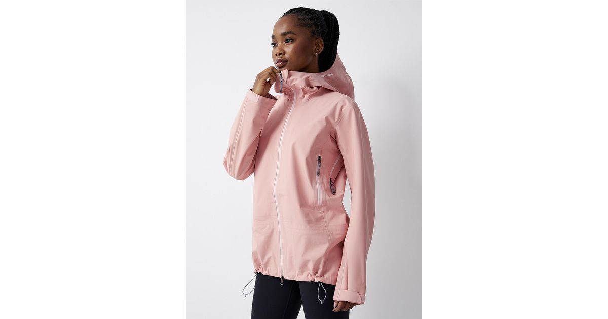 Houdini Ride Shell Coat in Pink | Lyst