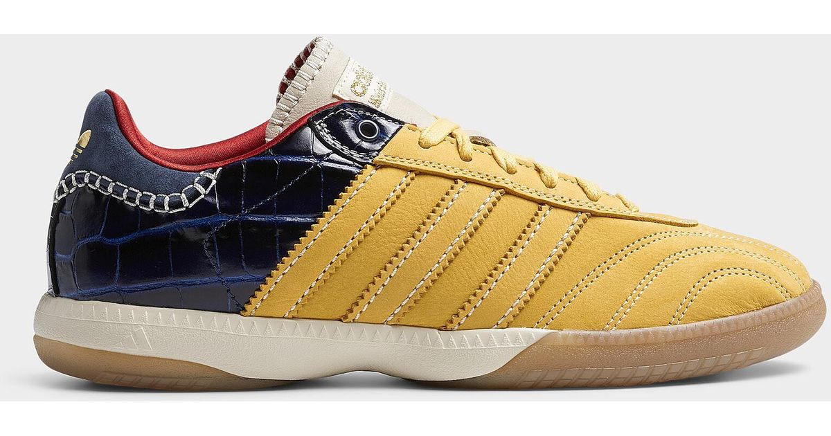 adidas Samba Millenium Yellow And Navy Blue Sneakers Men* for Men | Lyst