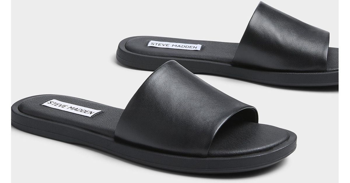 Steve Madden Kaya Mule Sandals Women in Black | Lyst