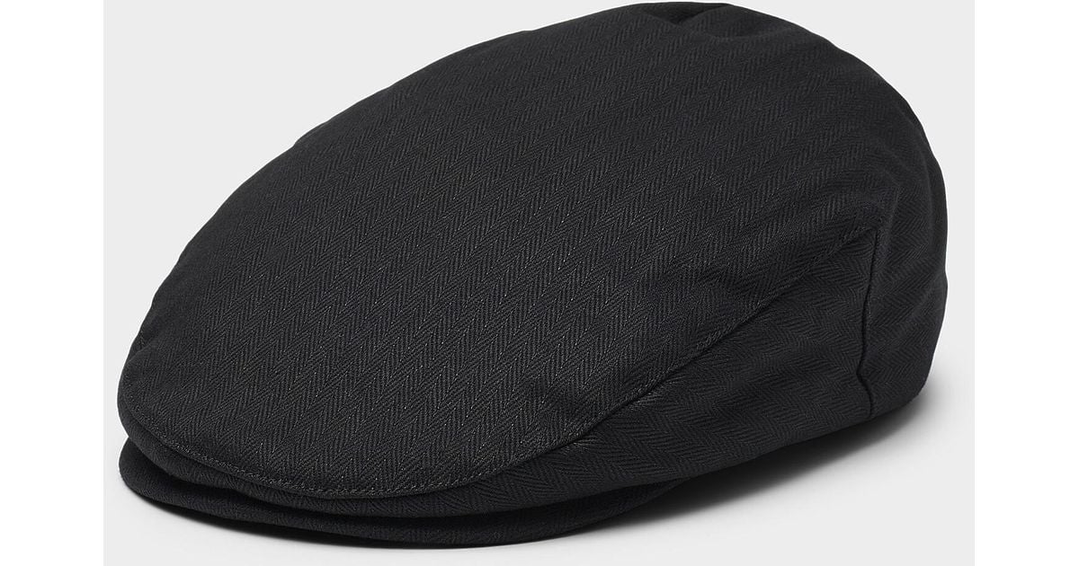 Brixton Hooligan Driver Cap in Black for Men | Lyst