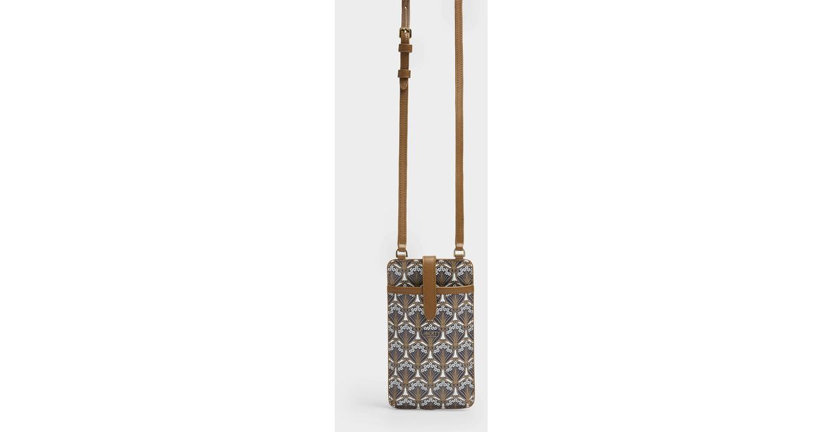 Liberty Iphis Phone Clutch Made With Fabric in White | Lyst