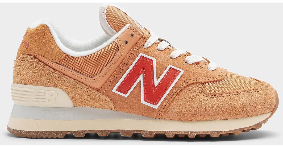 New Balance Colourful 574 Sneakers Women in Pink | Lyst