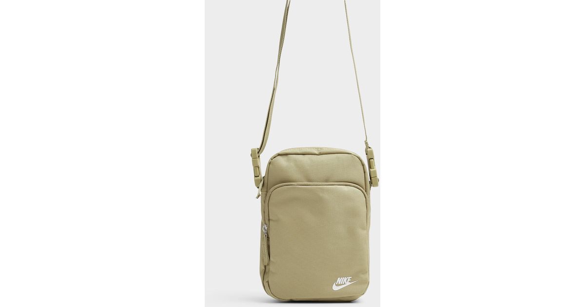 Nike Small Heritage Crossbody Bag in White for Men | Lyst