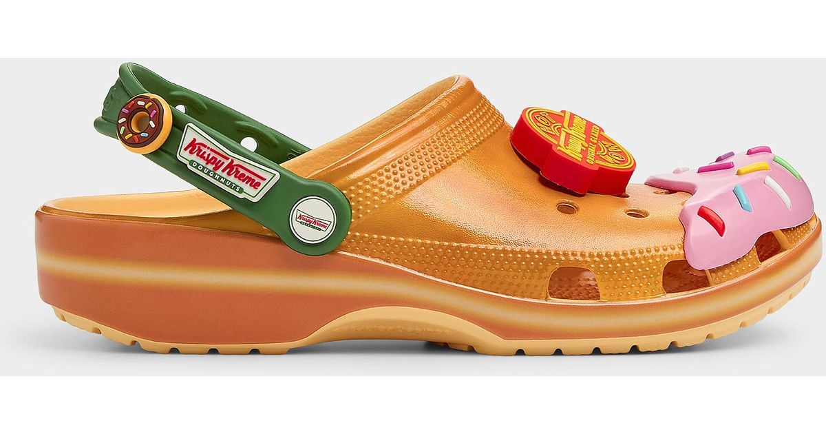 Crocs™ Krispy Kreme Clog Men in Orange for Men | Lyst