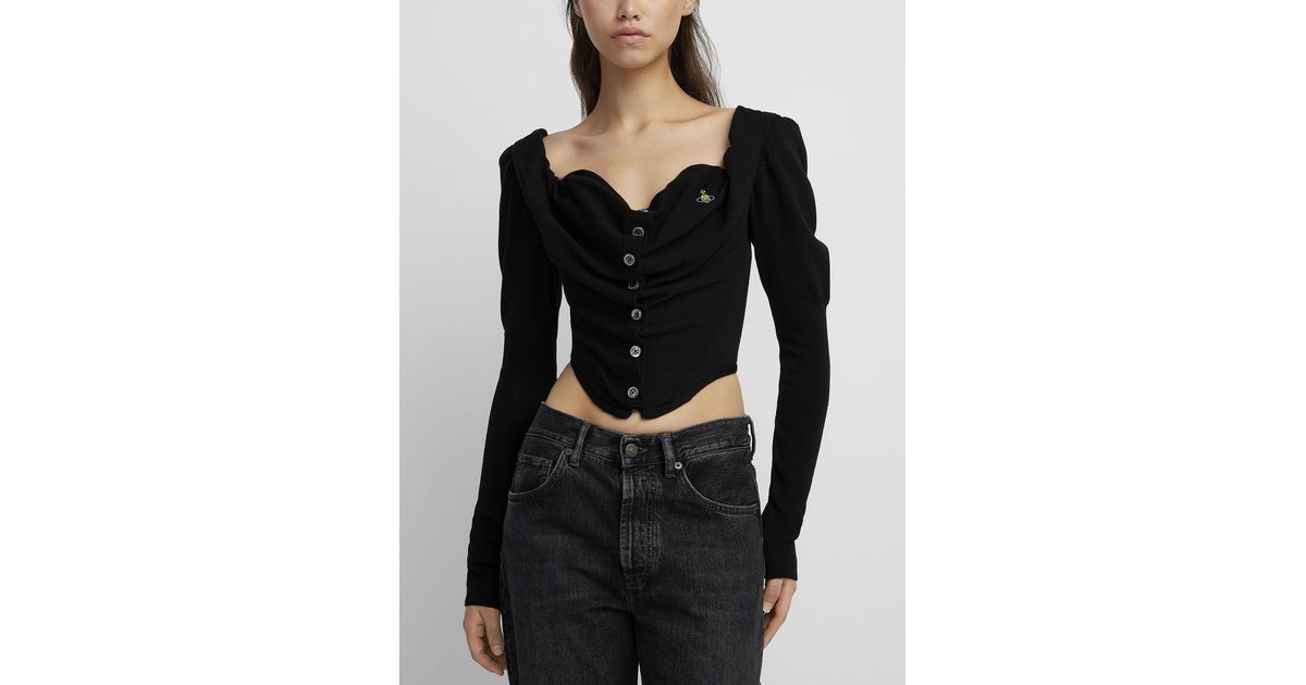 Vivienne Westwood Bea Corset in Black | Lyst