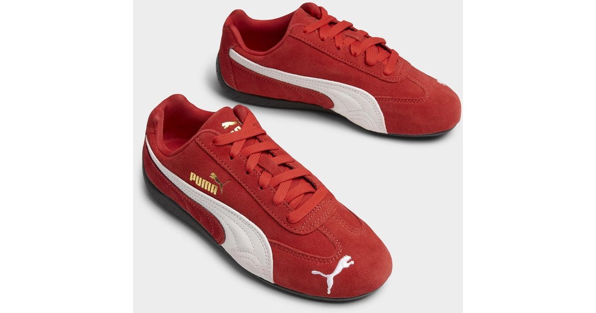 PUMA Speedcat Og Sneakers Women in Red | Lyst