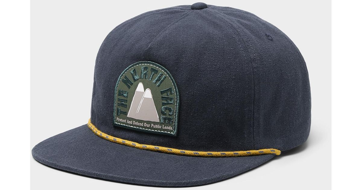The North Face Retro Emblem Cap in Blue for Men | Lyst