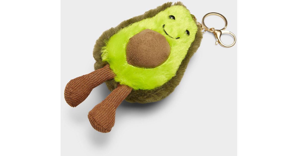 Simon's Giant Avocado Keychain Charm in Yellow | Lyst