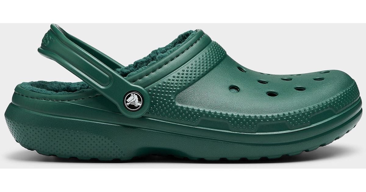 Crocs™ Lined Classic Clogs Men in Green for Men | Lyst