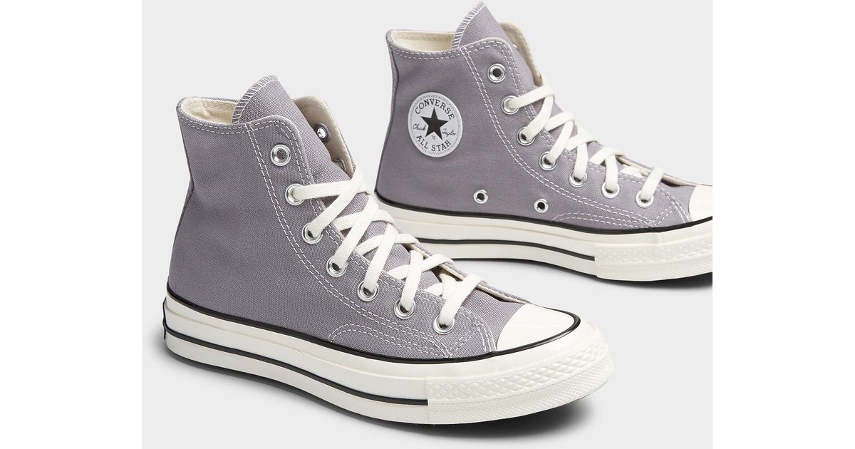 Converse Mauve Stone Chuck 70 High Top Sneakers Women in Gray | Lyst