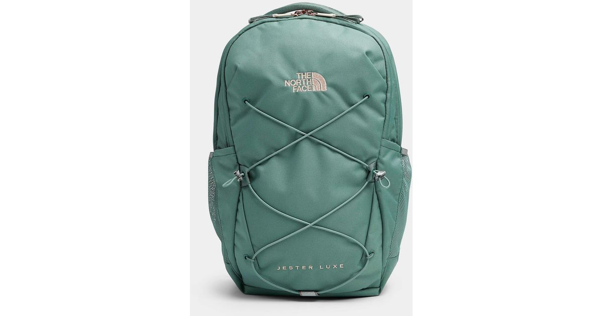 The North Face Jester Luxe Backpack in Green | Lyst