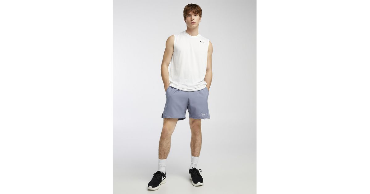 Nike Side Slit 7 Short in Blue for Men | Lyst