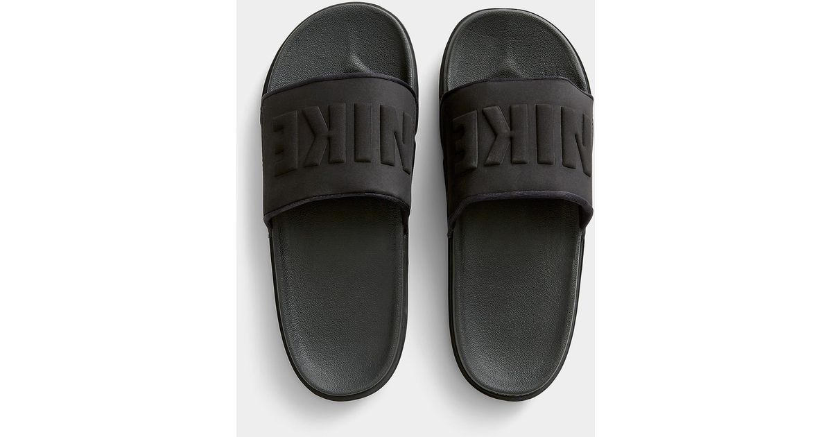 Nike Offcourt Slides Men in Black for Men | Lyst