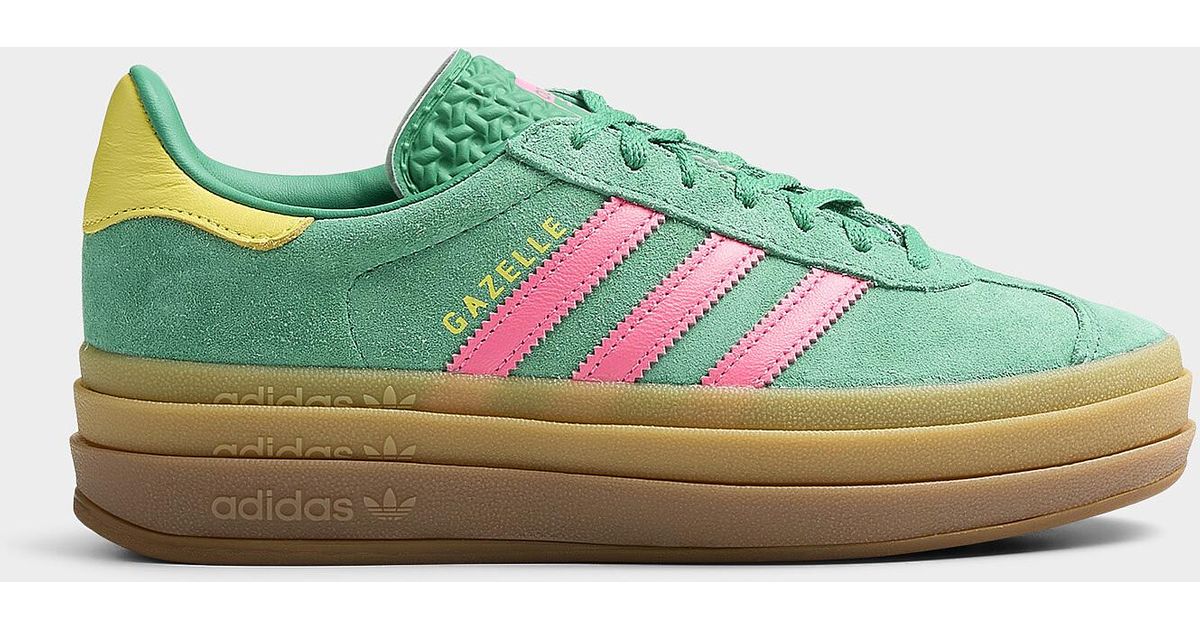 adidas Originals Gazelle Bold Pop Colours Platform Sneakers Women in ...