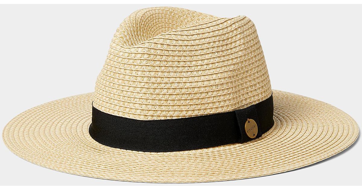 Rip Curl Straw Panama Hat In Natural Lyst