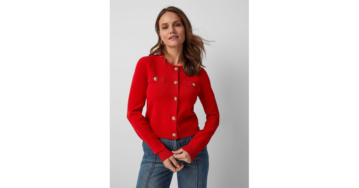 Michael kors sweaters womens red store