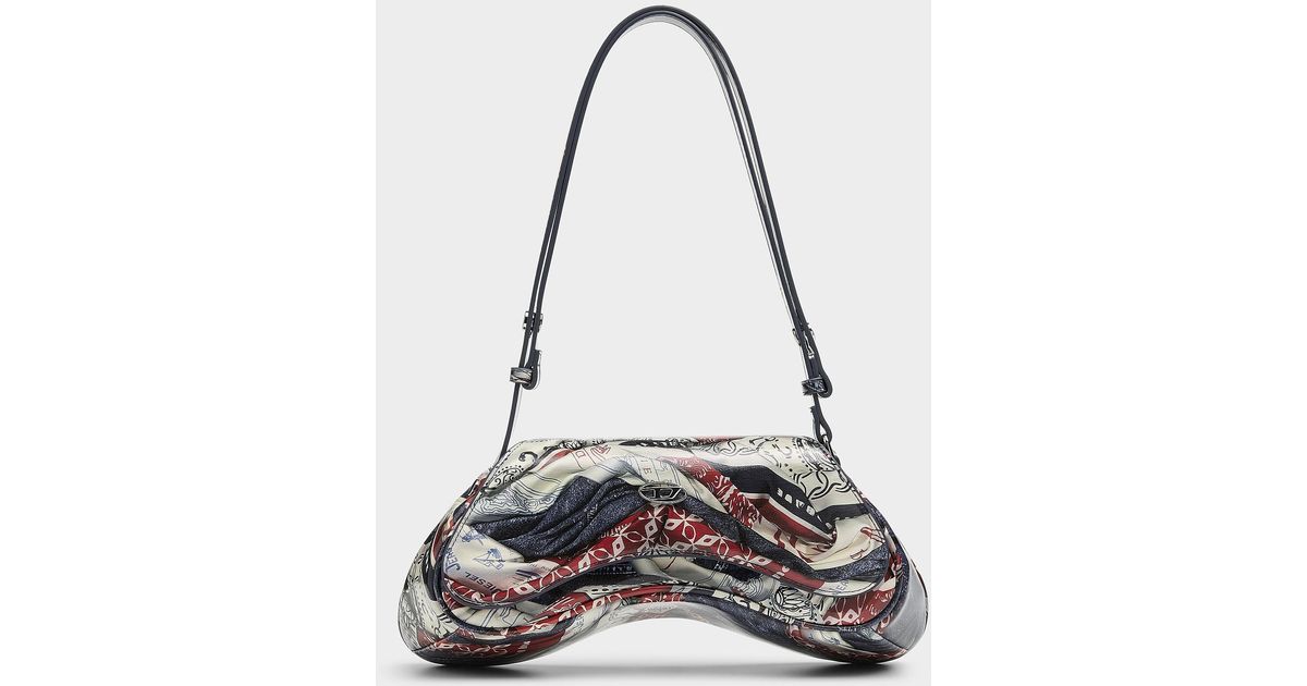 DIESEL Play Scarves Cross in White | Lyst