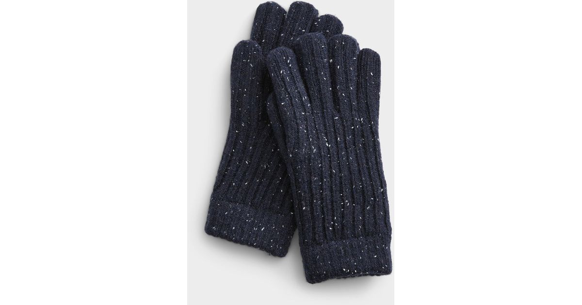 Simon's Plush Interior Rib in Blue | Lyst